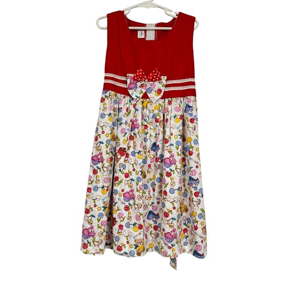 Dresses | Teddy Bear Print Colorful Little Girls Summer Dress Kids 8 ...